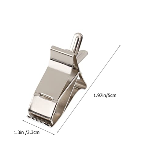 Ipetboom Bird Fruit Clips Bird Cage Food Holder Clips 4pcs Stainless Steel Parrot Fruit Vegetable Clips Bird Cage Feeder Clip for Budgie Parakeet Cockatoo Macaw Cockatiel Conure