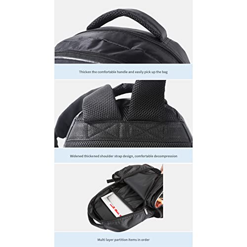 IKBAGVBK Kir.by 3 Pcs Kid Backpack Set,Boys Girls Multifunction Bookbag/Schoolbag with Tote Lunch Box Bag & Pencil Case Box Combo Set