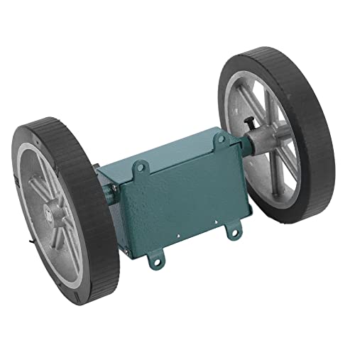Demeras Meter Counter, Simple Mechanism 5 Digit Stainless Steel Rubber Alloy Length Counter Robust for Fabric Manufacture for Plastic Film