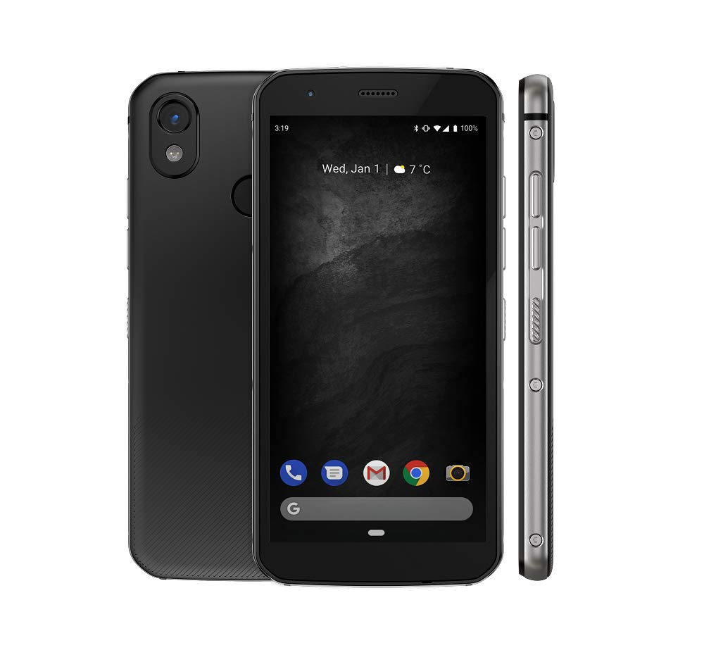 CAT S52 64GB+4GB RAM, 5.65 inches, Dual SIM, IP68, Military SPEC 810G, Thinnest Waterproof Rugged Unlocked Phone + 9H Tempered Glass Screen Protector (1-Pack) - International Model