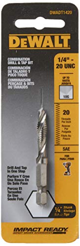 DEWALT Drill Tap, UNC, 1/4-Inch (DWADT1420)