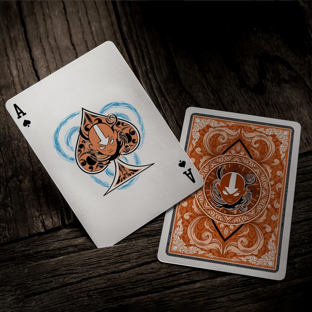 DomingosStore Airbender Deck Playing Card Themed Playing Cards for Teens Couples Adults Decorative Board Beach Cruise Camping Accessories Must Have Holiday Essentials Fancy Cool Unique Design
