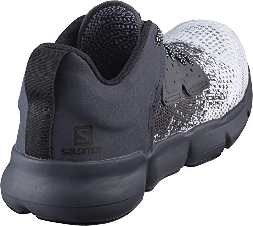 Salomon Predict SOC Running Shoes for Women, White/Ebony/Black, 11.5