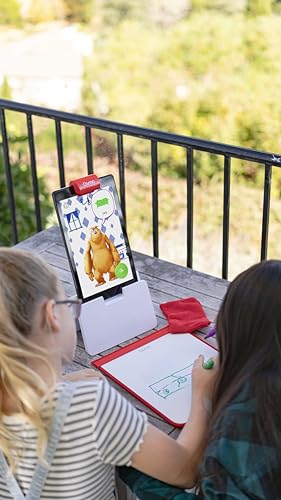 Osmo Creative Starter Kit - 3 Educational STEM Games for Ages 5-10, Drawing & Physics - For Fire Tablets