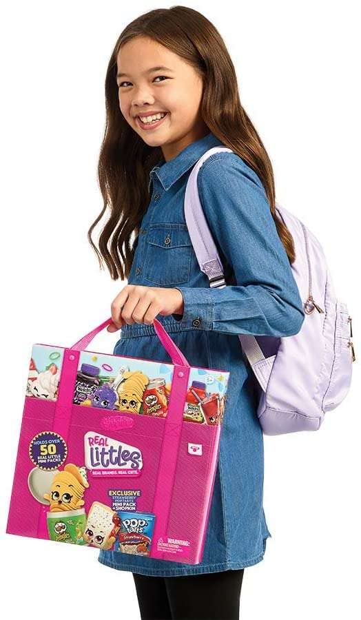 Shopkin Real Littles Collector Case with Exclusive Strawberry Pop Tarts Mini Pack