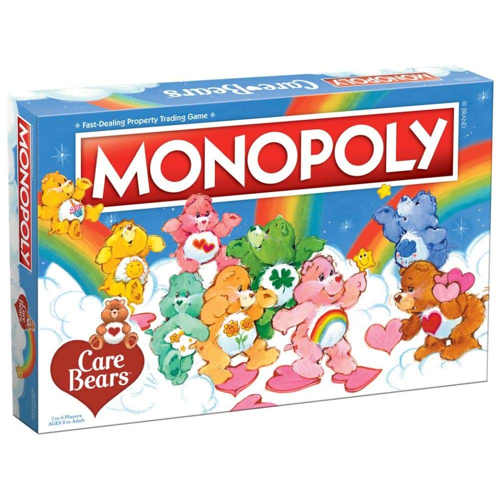 USAopoly MonopolyĀ®: Care Bears | Ages 8+ | 2-6 Players | 1 Set