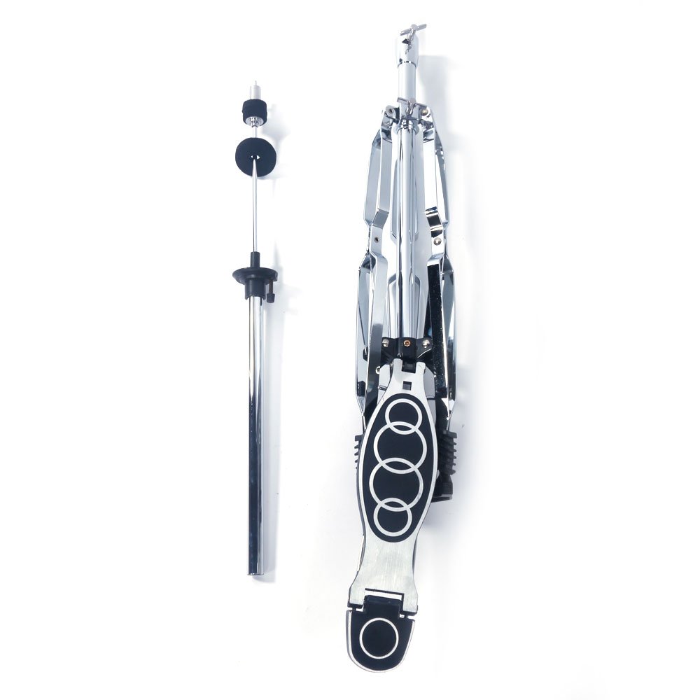 Professional Foldable Hi-Hat Stand,Control Style Drum Hi-Hat Cymbal Stand with Pedal (Cymbals not included)