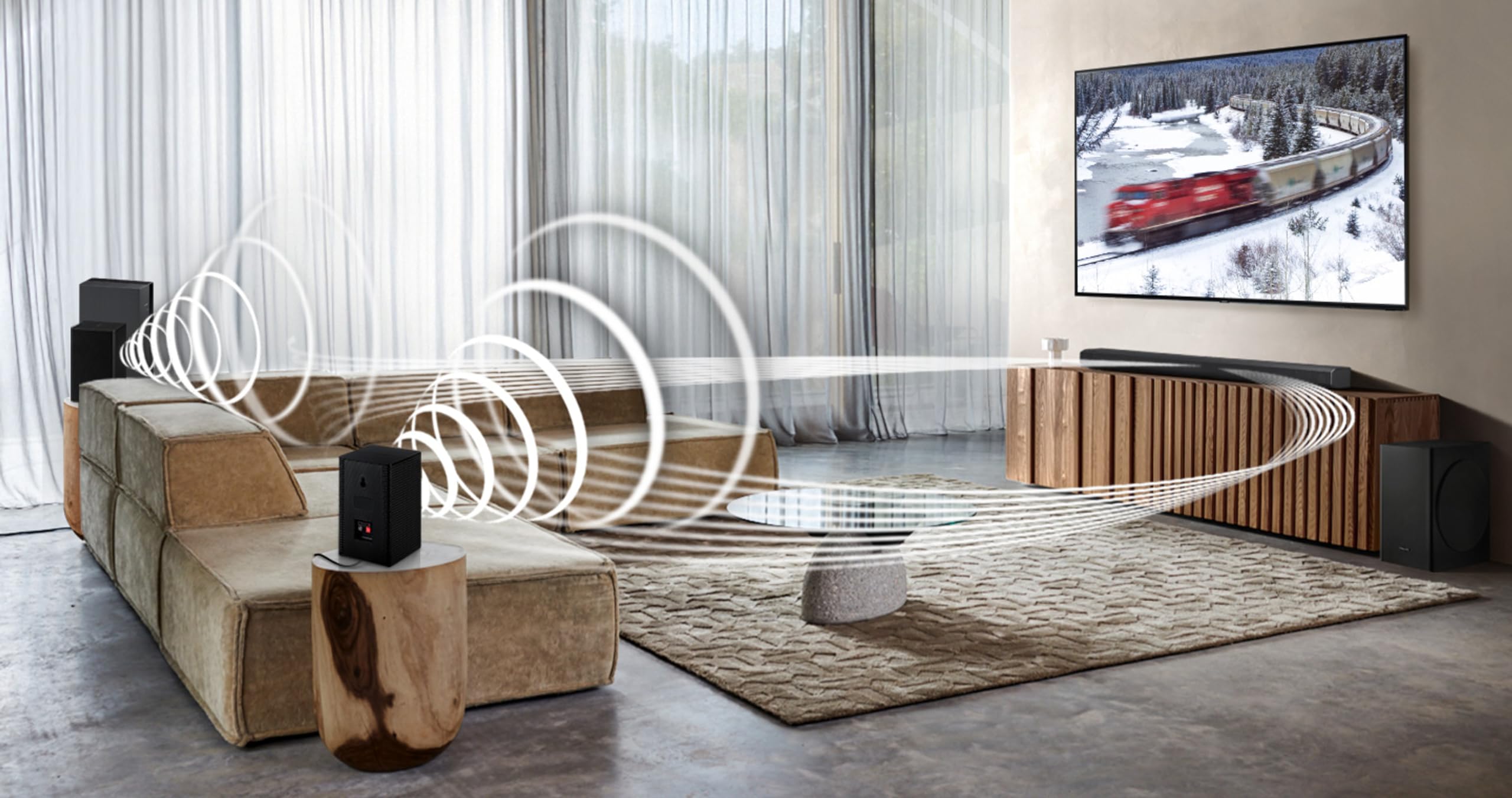 SAMSUNG HW-Q70T 3.1.2ch Soundbar with Dolby Atmos / DTS:X (2020)
