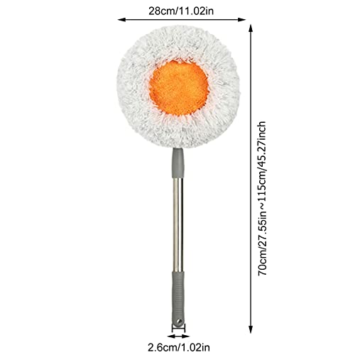 Mops for Floor Cleaning, Cleaning Mop 360 Degree Rotatable Adjustable Microfiber Extendable Wall Cleaning Mop with Long Handle Wall Mop Cleaner for Floor Ceiling Window Wall