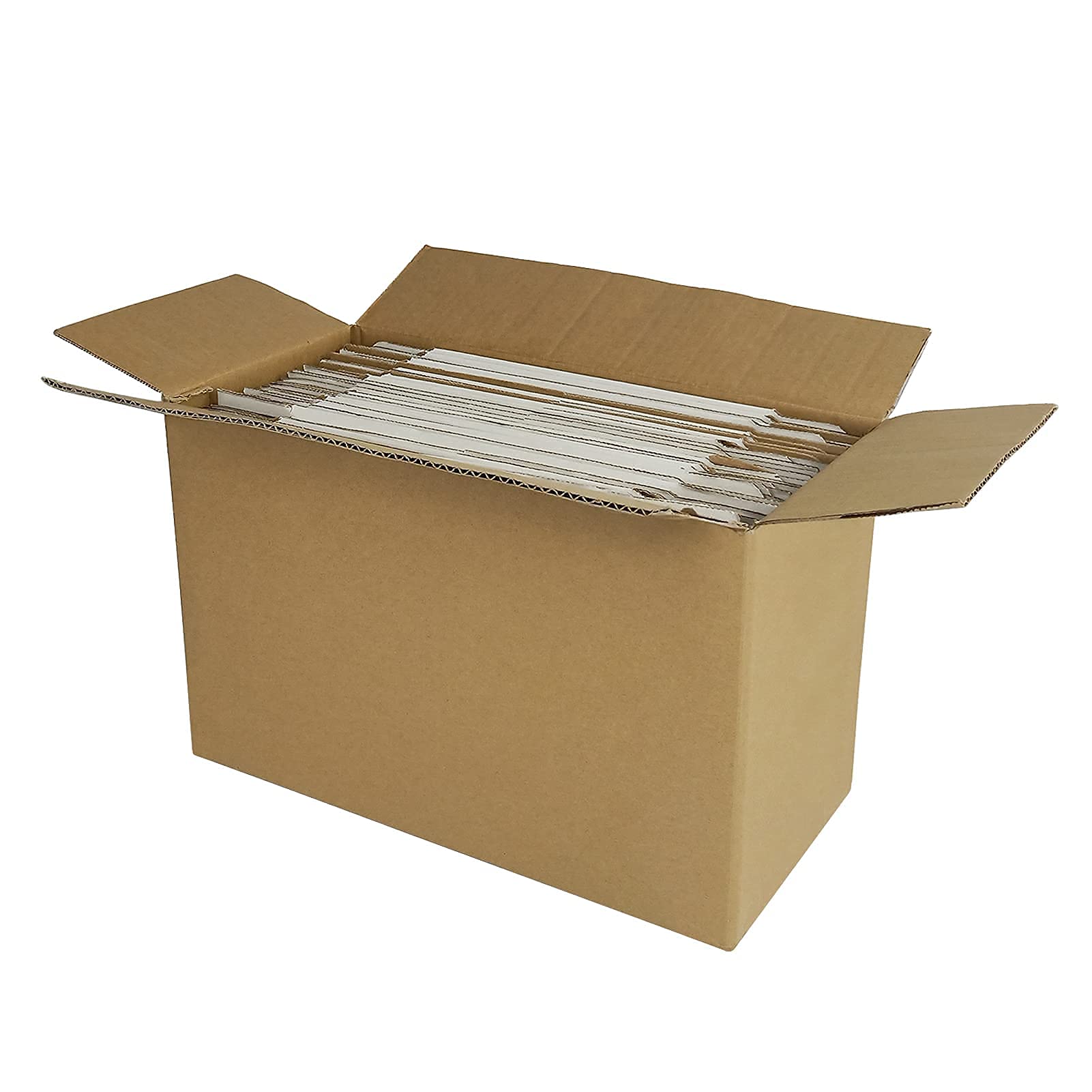 RLAVBL 9x6x2 Inches Shipping Boxes Set of 25, White Small Corrugated Cardboard Box, Mailer Boxes for Packing Small Business