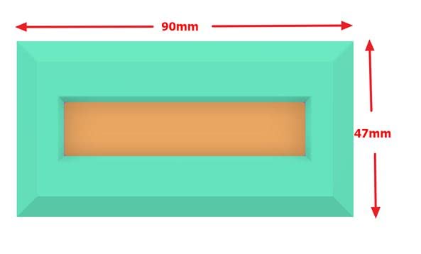 Enclosure Bezel for OLED 1602 LCD Display 16 X 2 Screen Module Compatible with Arduino Projects
