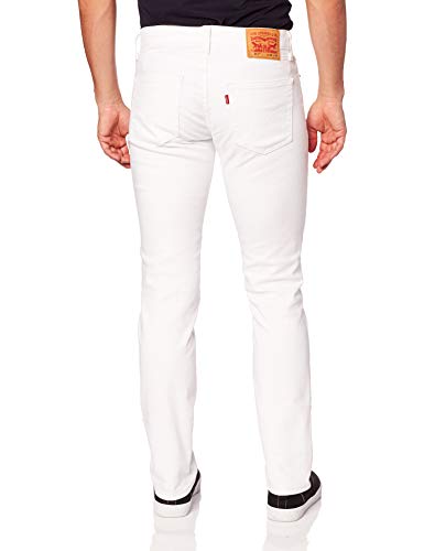 Levi's Men's 511 Slim Fit Jeans (Regular and Big & Tall), Castilleja White-Advanced Stretch, 33W x 32L