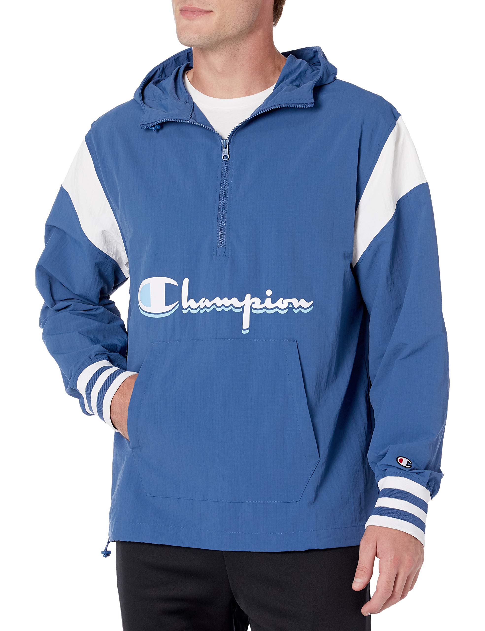 Champion Men's Anorak, Regal Navy, Small