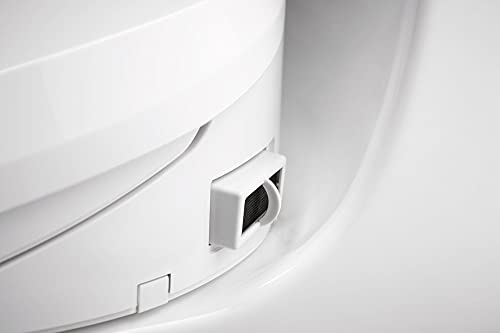 KOHLER 8298-0 PureWash E590 Elongated Bidet Toilet Seat, Heated Bidet, Bidets for Existing Toilets, Nightlight, Self-Cleaning Nozzle, Biscuit