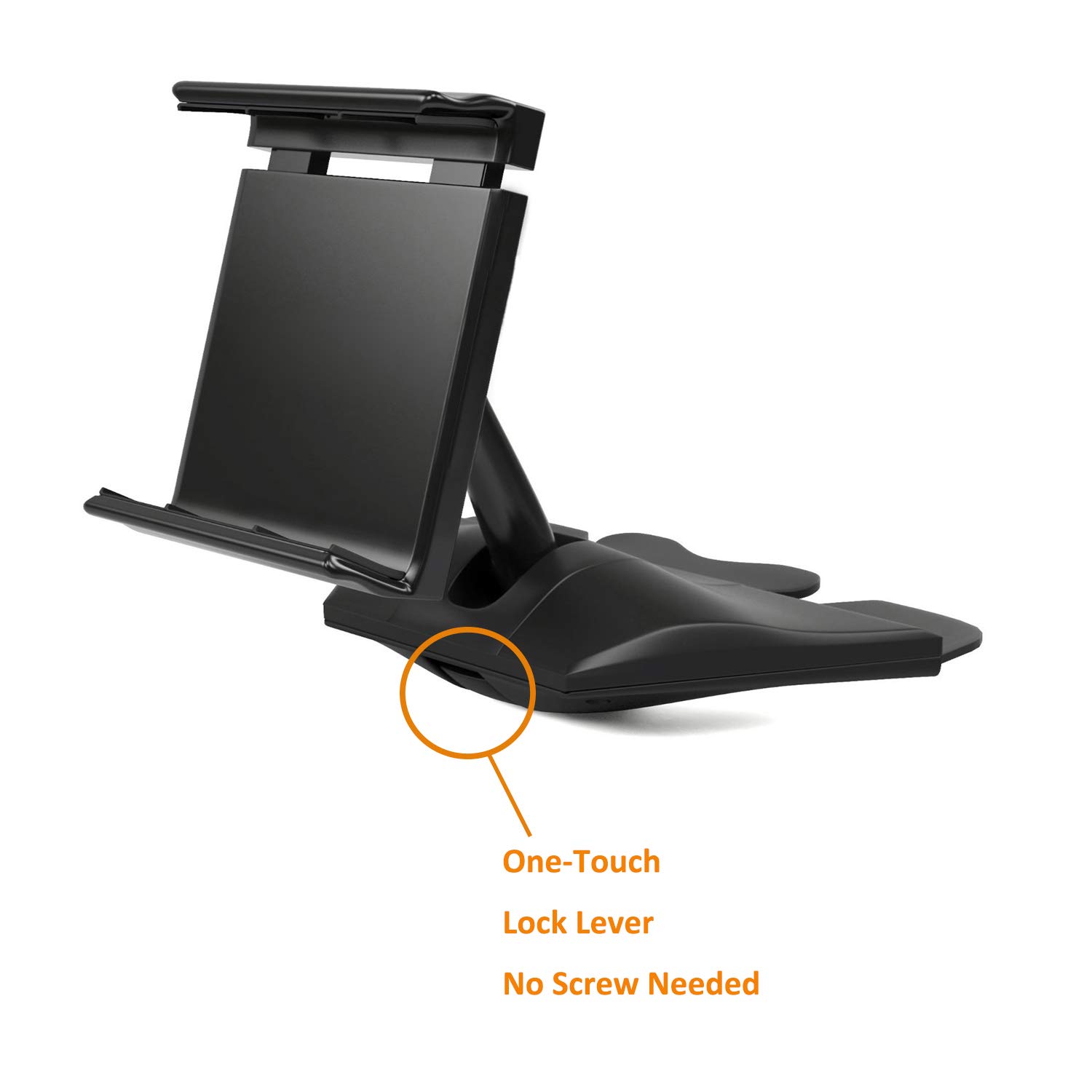 CYSINGC Universal 360-Degree Rotation CD Slot Car Cell Phone Mount Holder Cradle Compatible with iPhone 13 12 11 8 Pro Xs, Samsung Galaxy S22 S21 S20 + Note 10 and All iPhone Android Smartphones