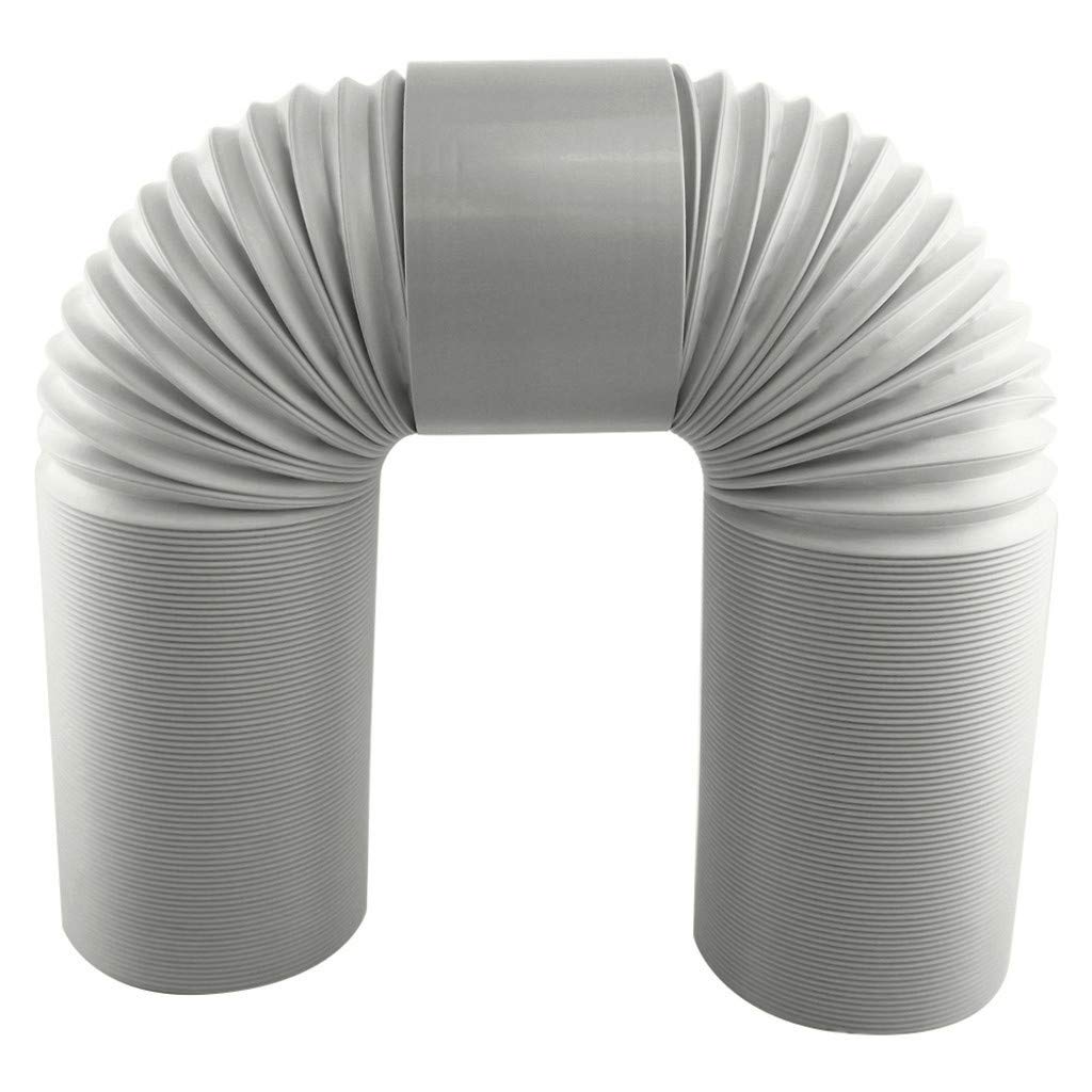 Portable AC Coupler Thread AC 5 inch Air Conditioner Exhaust Hose Coupler/Coupling/Connector, Support Clockwise/Counter-Clockwise Thread, AC Hose Coupler Coupling Extension