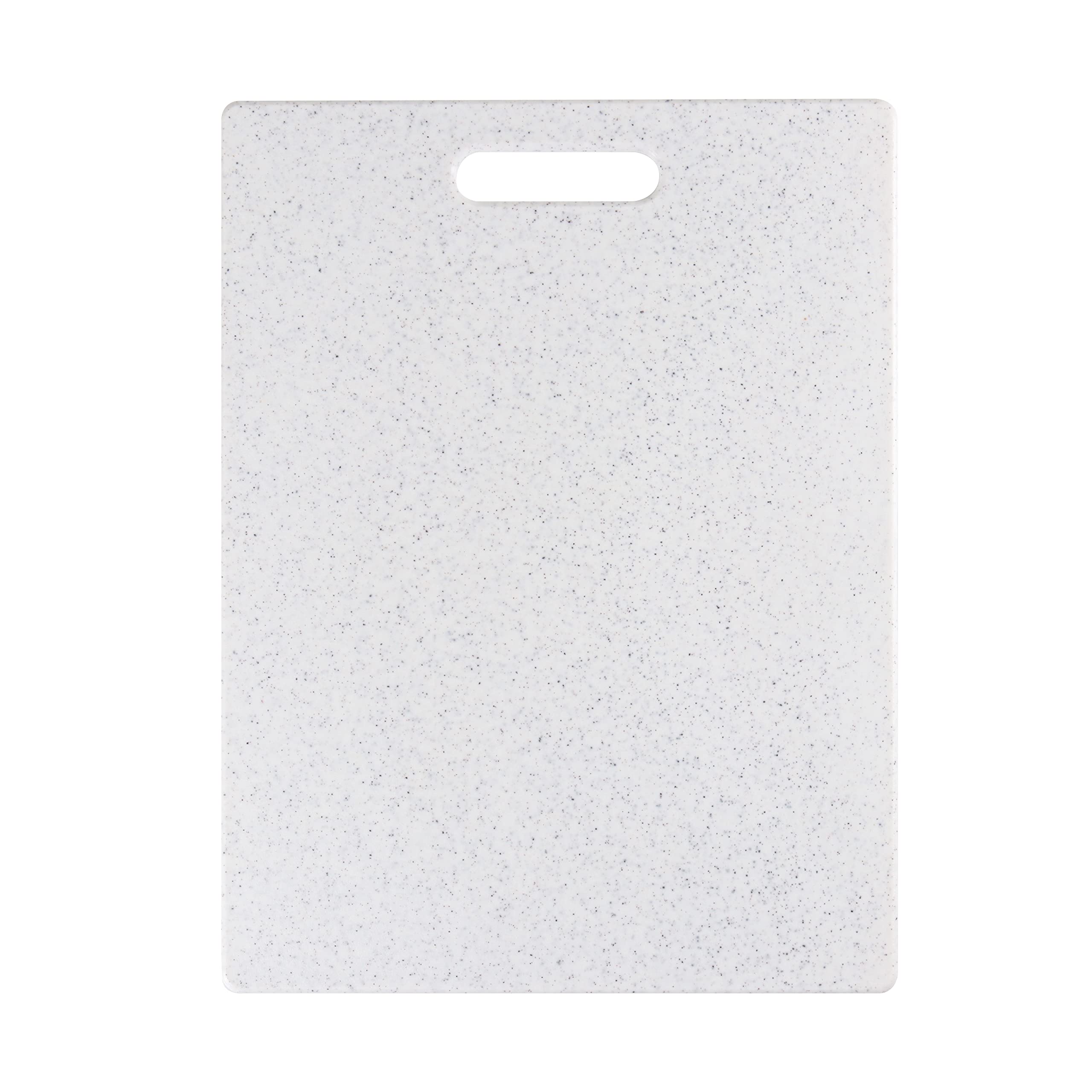Dexas PolyCoconut EVOLV Poly Cutting Board with Natural Coconut Shells, 11 x 14.5in, White (451-PC32)
