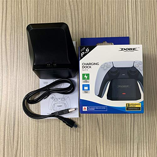 PS5 Controller Charger, Playstation 5 Charging Base, PS5 Controller, Fast Charging Base with LED Indicator, USB Charging