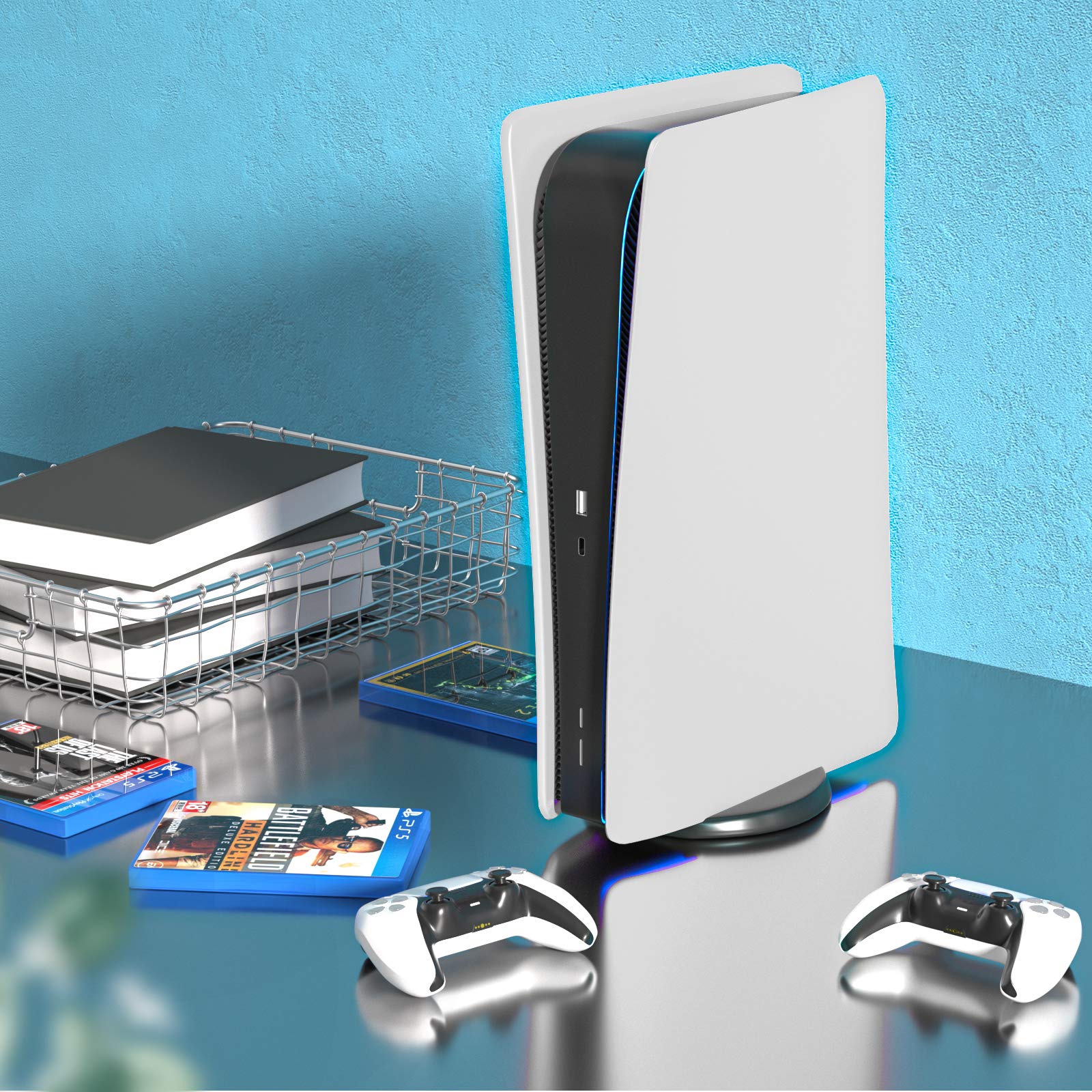 PS5 Digital Version Plate (Gray)