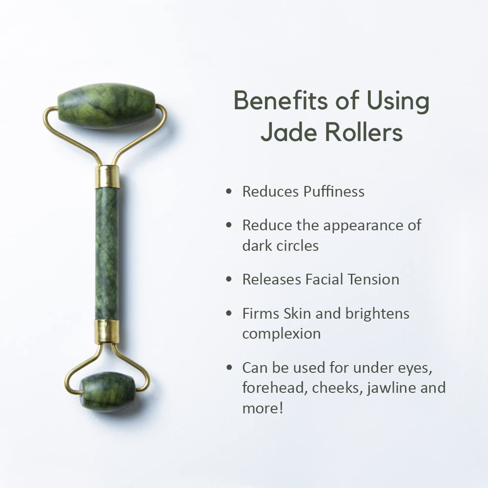 Instantly Ageless Facelift in A Box - Instant Eye Bag Remover Puffiness -1 Box of 25 Vials with Free Quest Skincare Jade Roller for Face- Instant Under Eye Bags Remover - Instant Wrinkle Remover