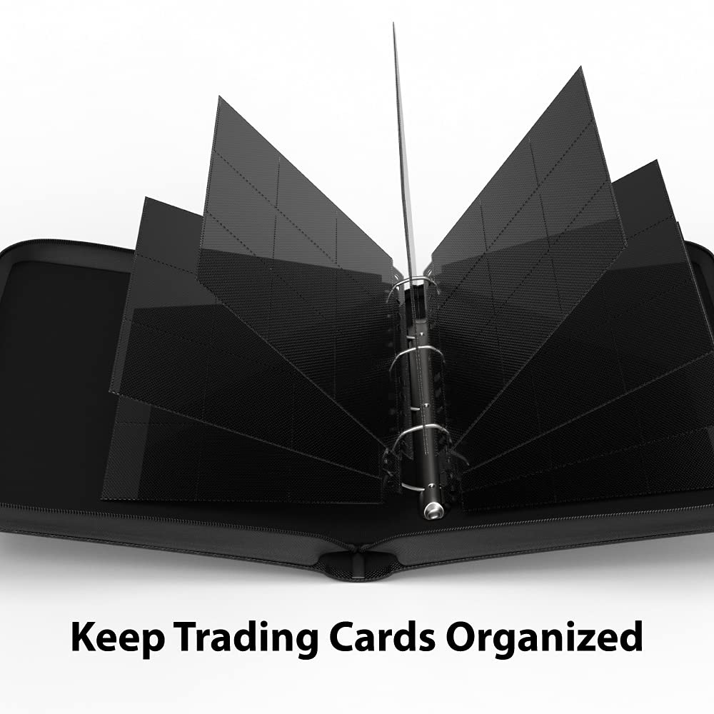 Rayvol Premium Trading Card Binder, 9 Pocket 540 Pockets Binder, Card Collection Album For Sports Cards and TCG