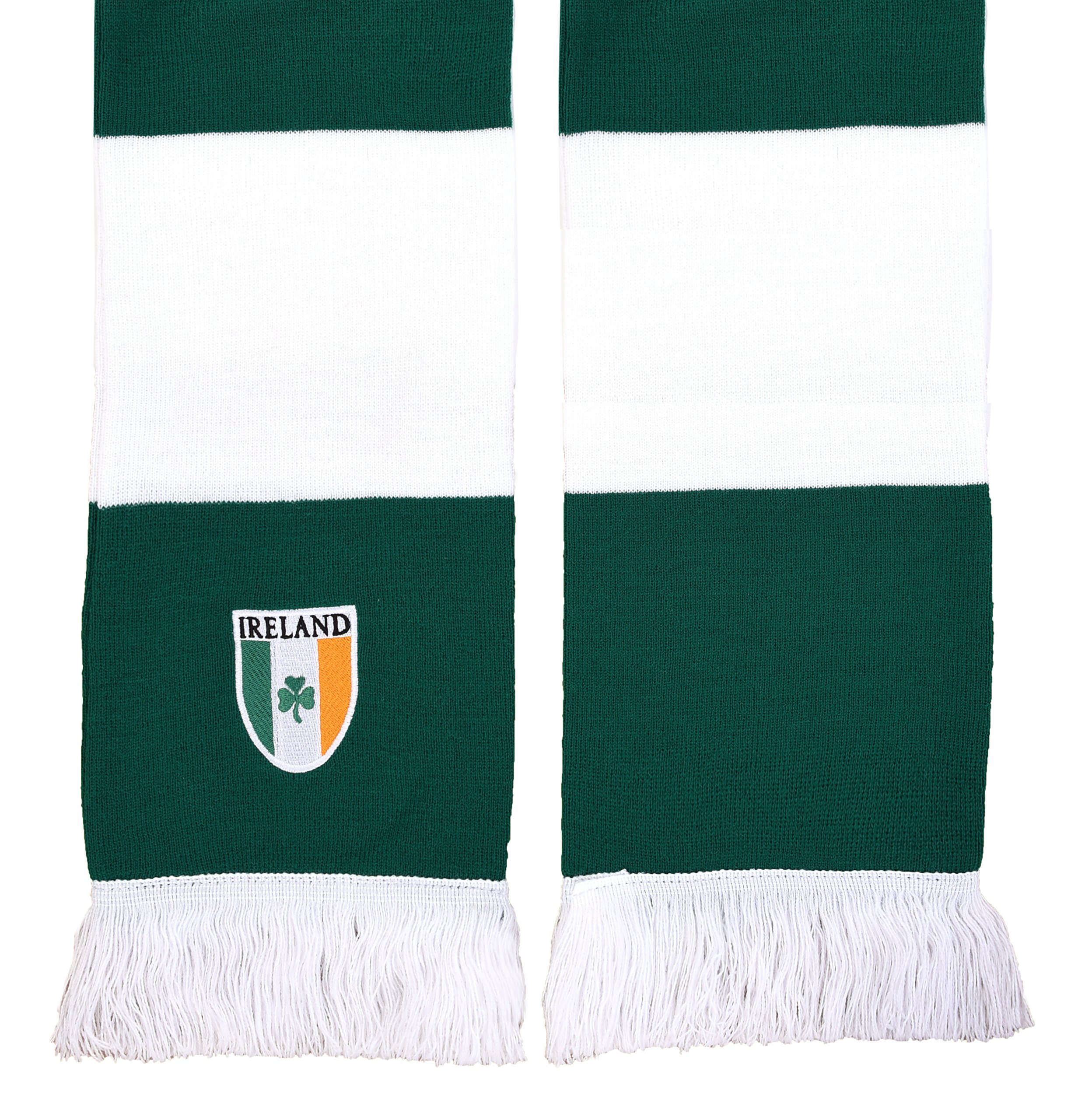 PUMA Ireland Embroidered Fashion Knit Bar Scarf