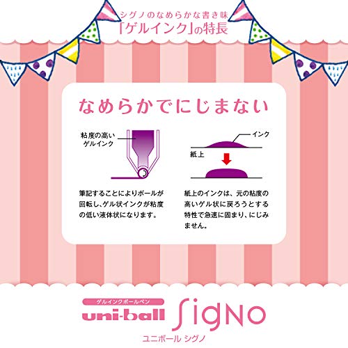 uni-ball Signo Um-151 Gel Ink Pen - 0.38 Mm - 10 Set (Black)