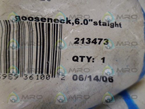 Miller 213473 Gooseneck 6 Inch Straight Less Insulators