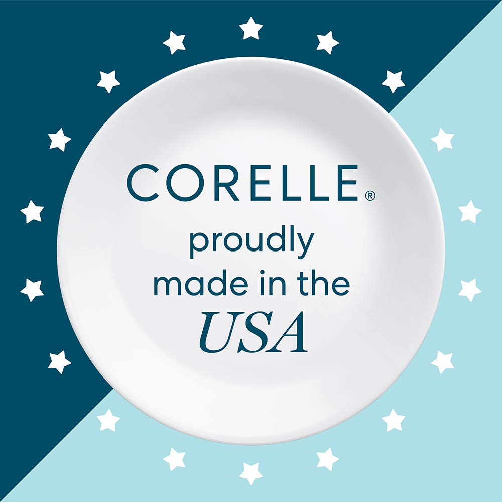 Corelle Livingware 12-Ounce Soup/Dessert Cup, White, Set of 4
