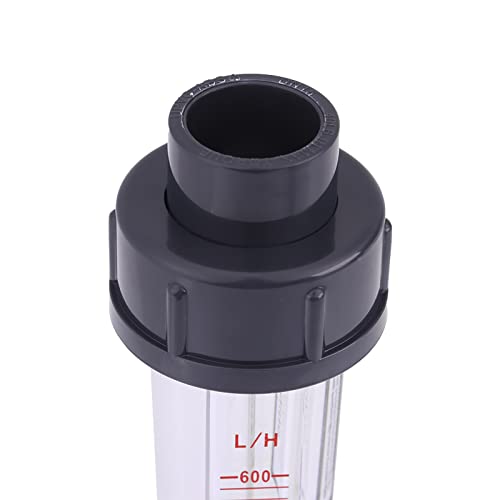 Deosdum 60‑600L/H Plastic Tube Liquid Water Rotameter LZS‑15D Flow Meter