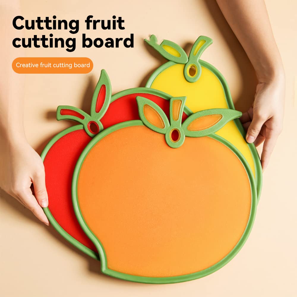 Chopping Board,Fruit Shape Food Cutting Board,Cut Fruit Vegetables Chopping Boards for Kitchen Pear
