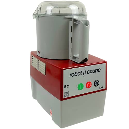 Robot Coupe - 4581 R2N Continuous Feed Combination Food Processor with 2.9 L Polycarbonate Bowl, 1-HP, 120-Volts