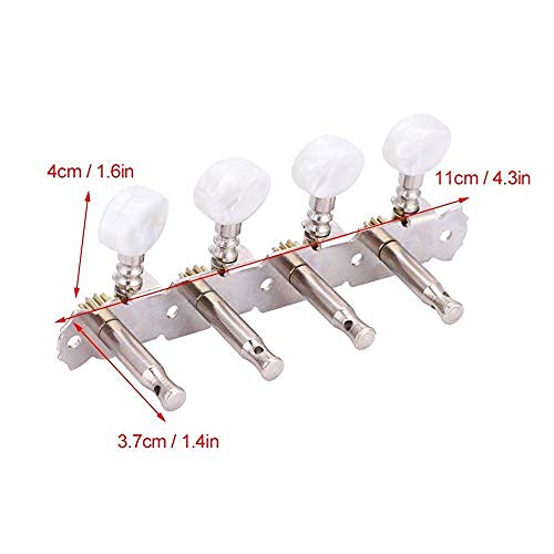 Mandolin Tuning Pegs, 4L4R Machine Heads String Tuning Pegs for 8 Strings Mandolin Instruments Accessory Other string instrument accessories