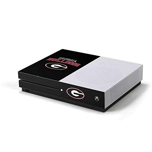 Skinit Decal Gaming Skin Compatible with Xbox One S Console - Officially Licensed College University of Georgia Bulldogs Design