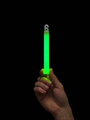 Cyalume Glow Sticks Military Grade Lightstick - Premium Green 6β SnapLight Emergency Chemical Light Stick with 12 Hour Duration , 10 Pack