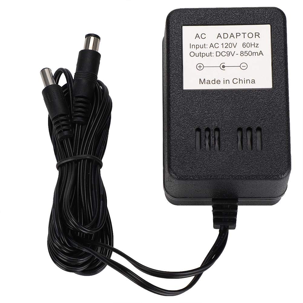 Power Supply, Power Adapter, ABS Power Supply Charger for NES/SNES/Genesis 3 in 1 Game Console Charger Power Adapter US 110-240V