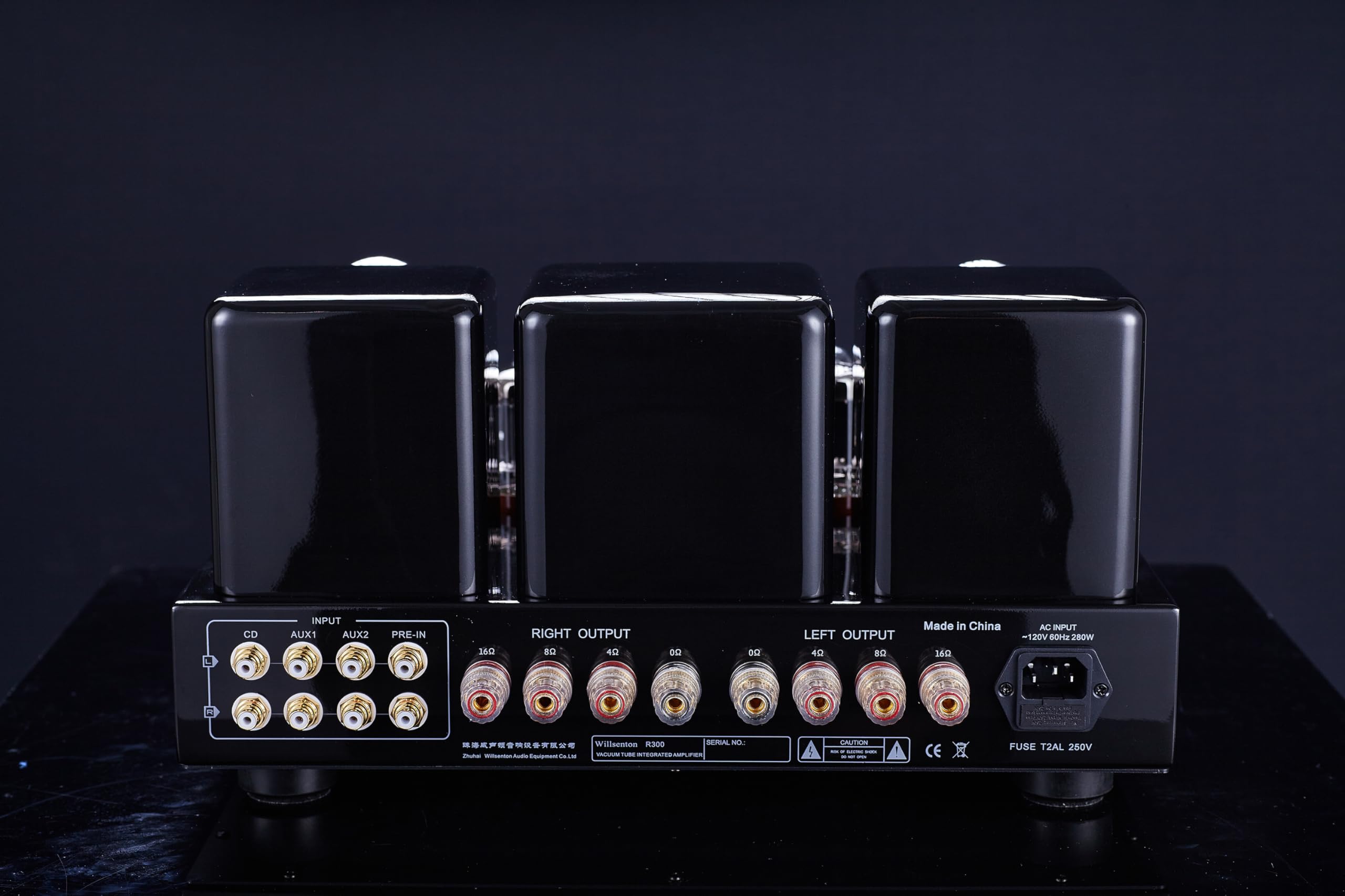 Willsenton R300 Plus Tube Amplifier 300Bx2 Single-Ended Class A Integrated Amplifier Power Amplifier Headphones amp All in One