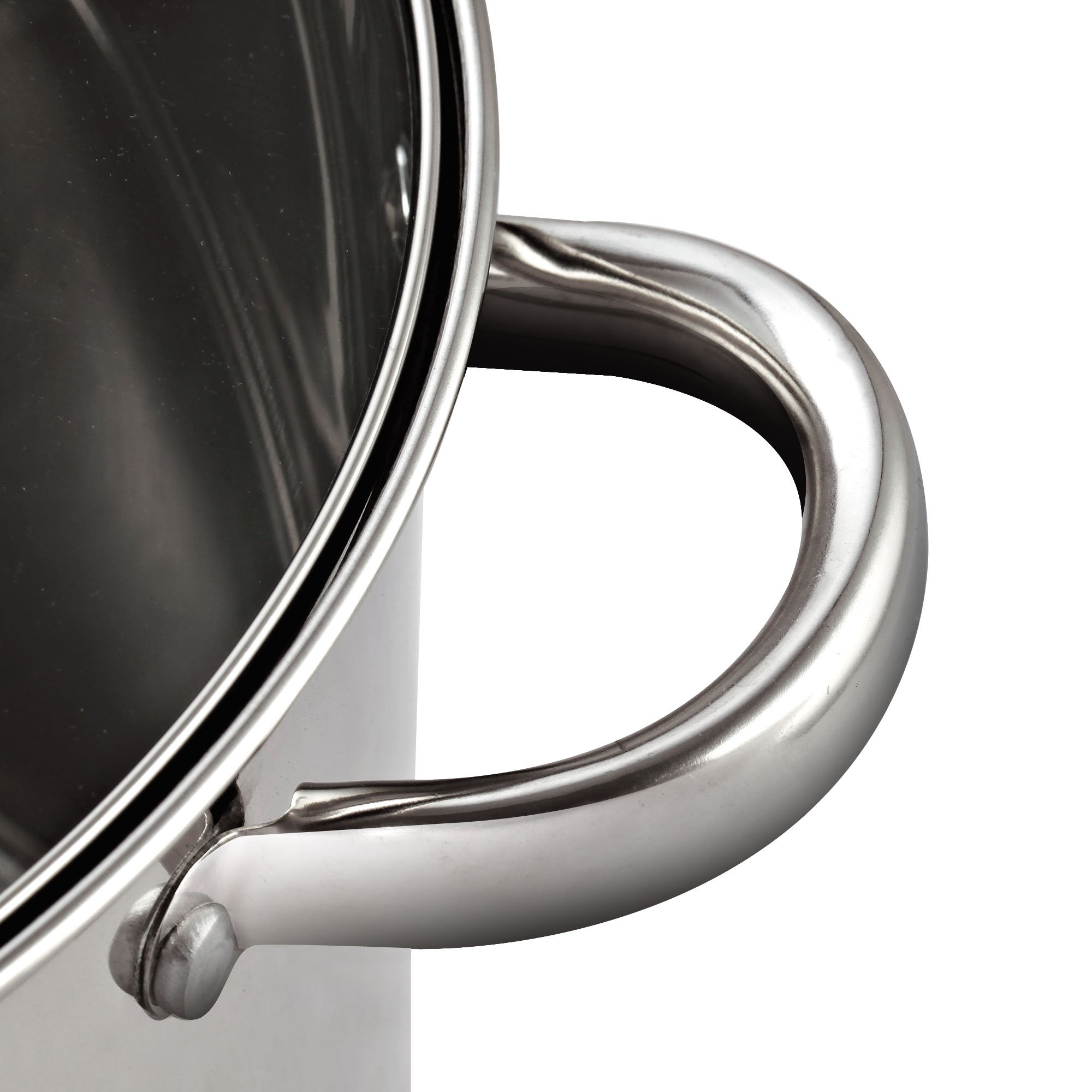 Cook N Home 16 Quart Stockpot with Lid, Stainless Steel and Stockpot Sauce Pot Induction Pot With Lid Professional Stainless Steel 12 Quart