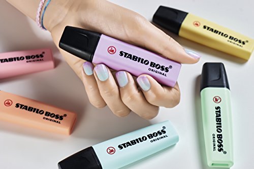Highlighter - STABILO BOSS Original Pastel - Pack of 1 - Pink Blush