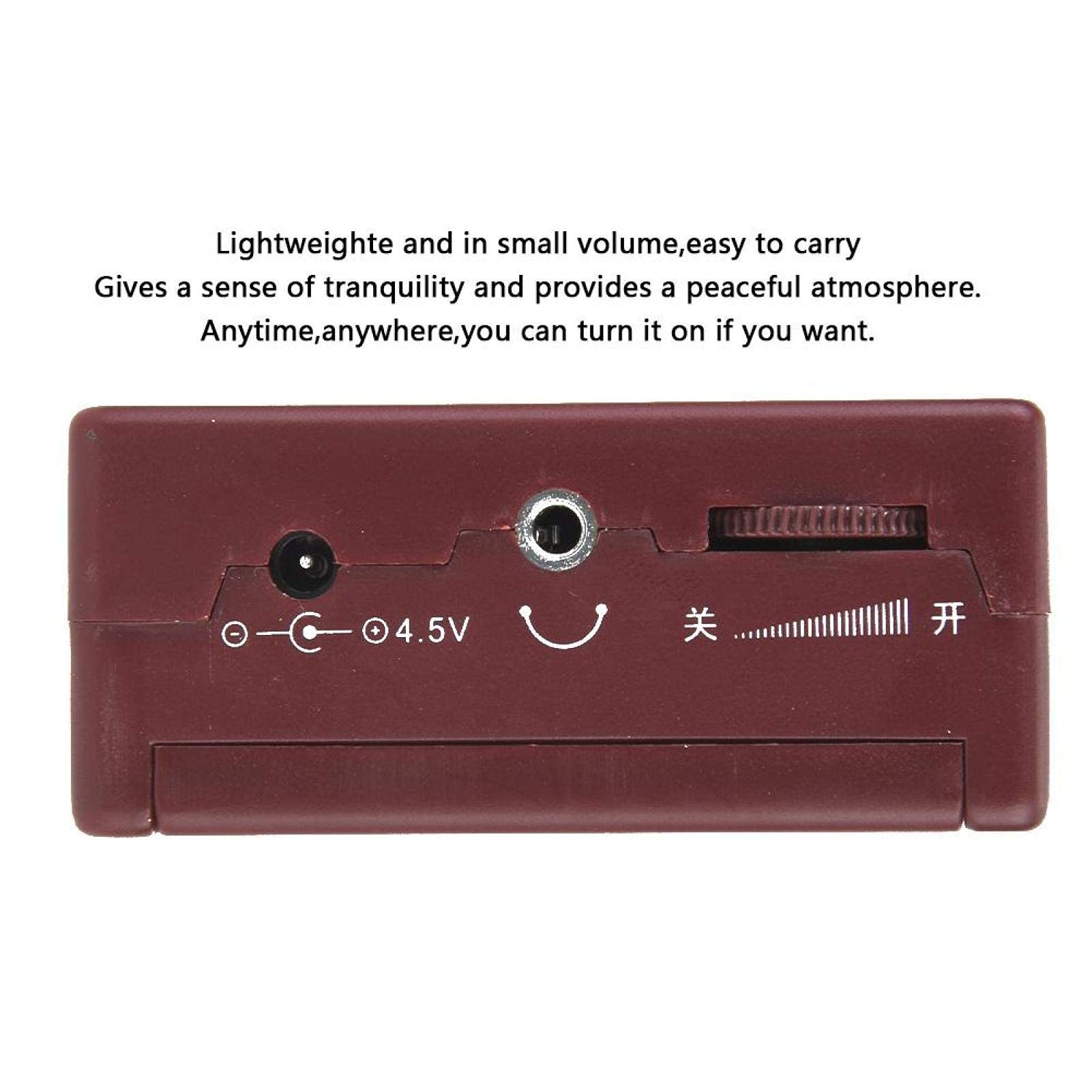 Oumefar Portable Buddha Music Player, Buddha Machine Electronic Singing Machine Buddha Music Gift Great Compassion 16-in-one Buddha Machine Lotus Edge Buddha Portable Buddha Machine