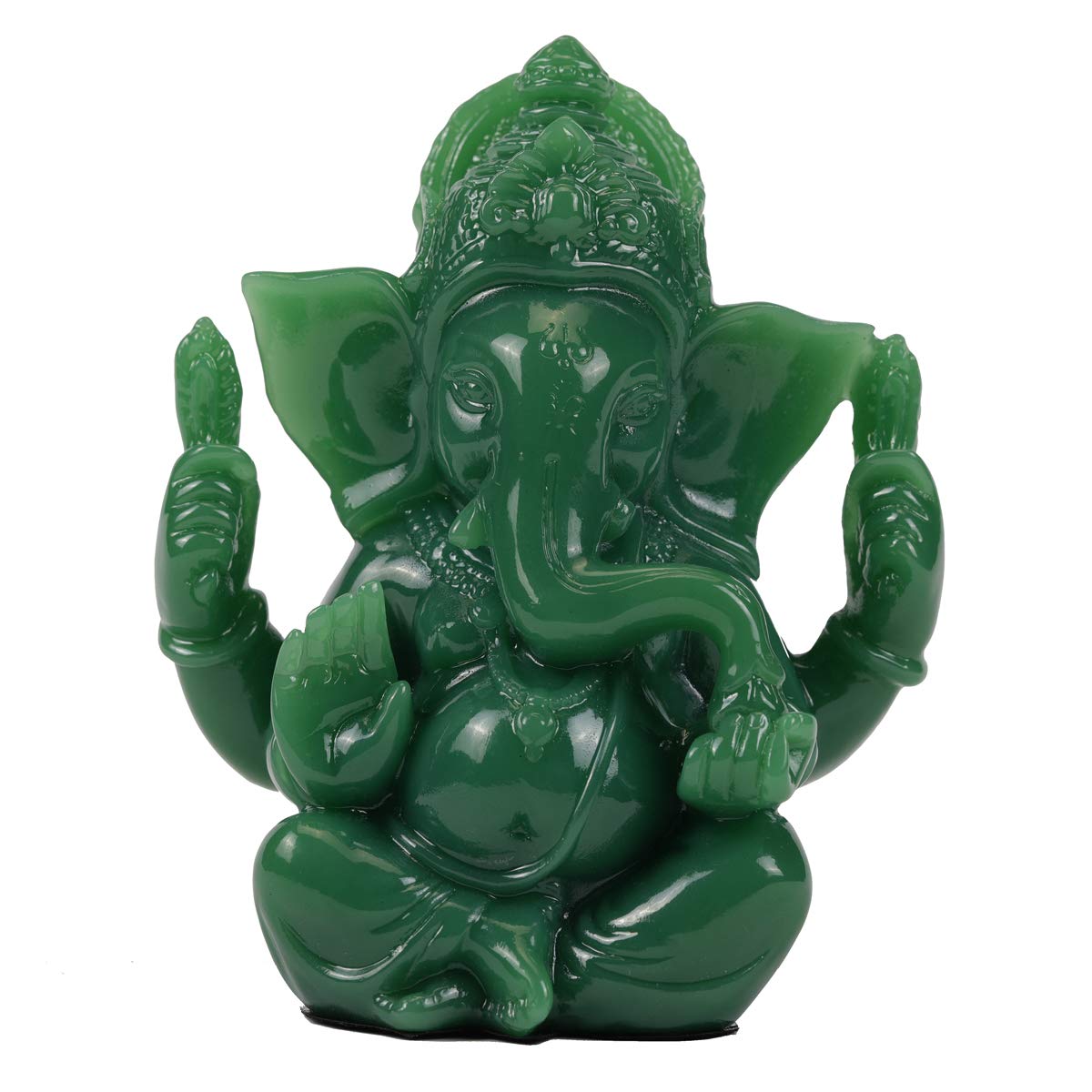 Seyee-bro Lord Ganesh Statues - Ganesha Idol Figurine - Elephant God Buddha Sculpture for Home Car Decor…