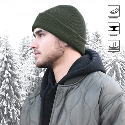 Rothco Genuine U.S.N. Wool Watch Cap, Navy Blue