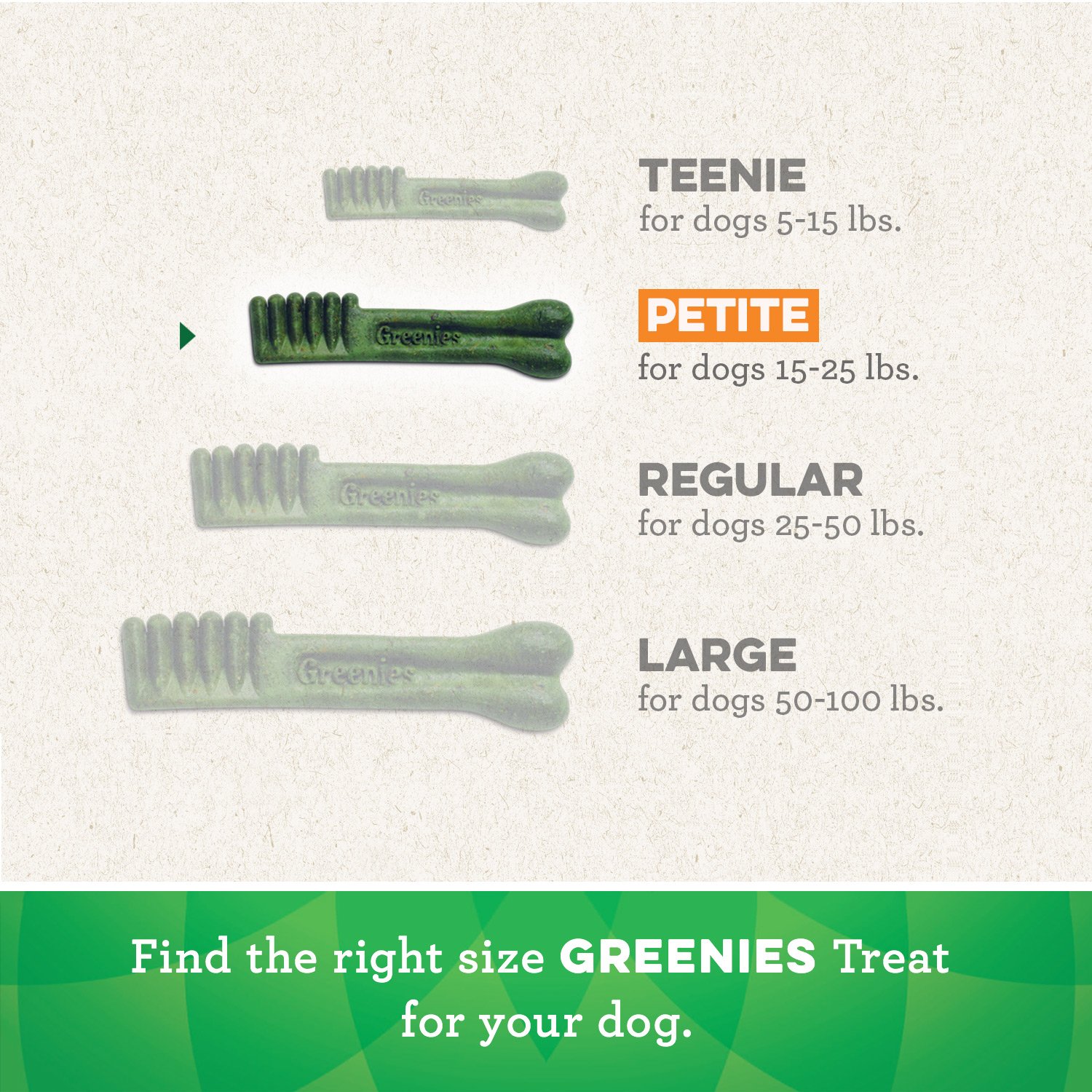 Greenies Aging Care Petite Natural Dental Care Dog Treats, 27 oz. Pack (45 Treats)