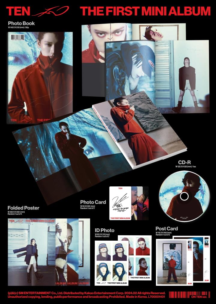 Dreamus TEN NCT - 1st Mini Album TEN [ON TEN Ver.], L700001401E