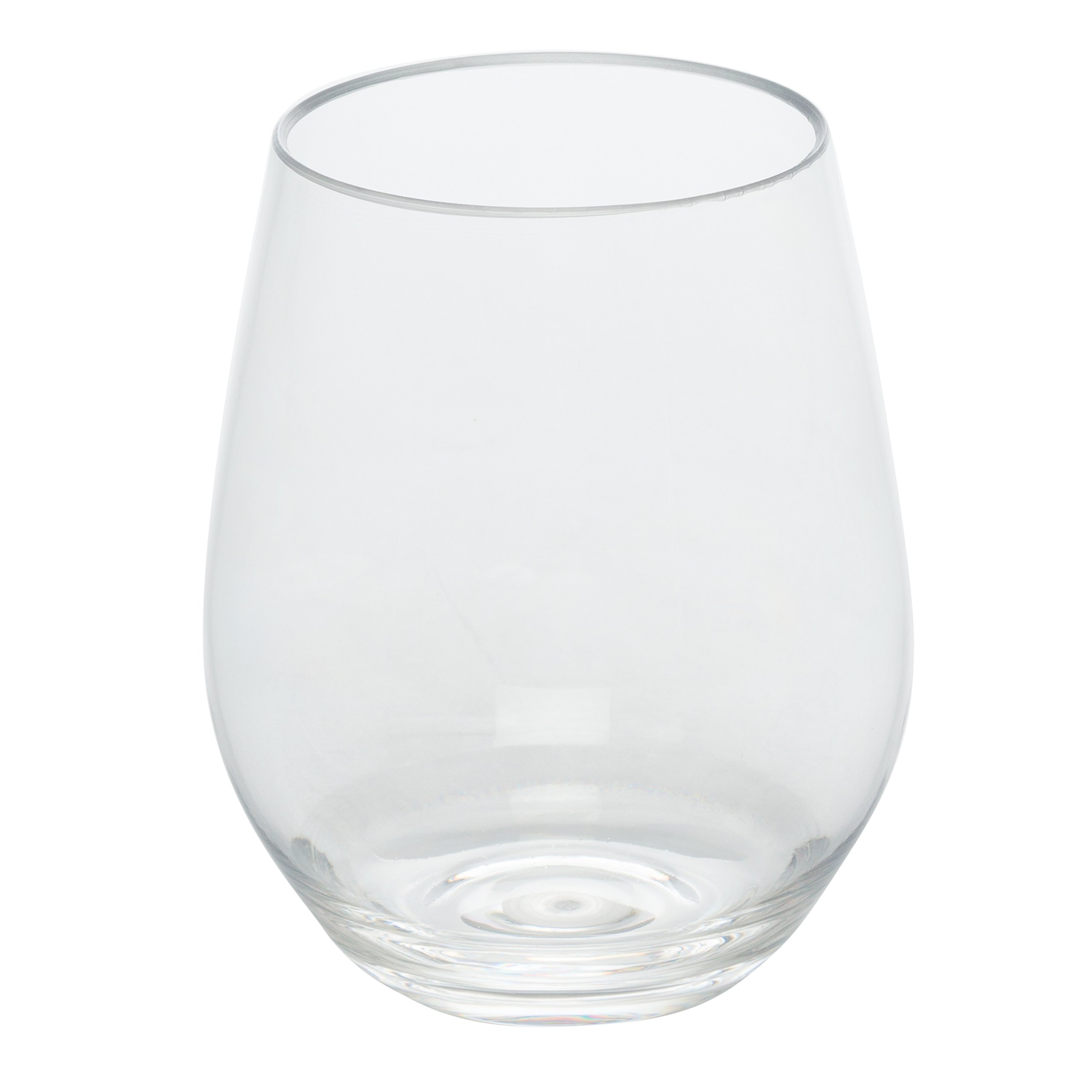 D'Eco Unbreakable Stemless Wine Glasses (Set of 4, 20oz ea) - Reusable Shatterproof Sangria and Wine Glassware - Perfect for Hosting & Entertaining - Cocktail Glasses Set