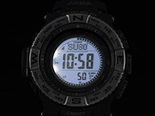 Casio Men's Pro Trek PRW-3500-1CR Solar Powered Atomic Resin Digital Watch