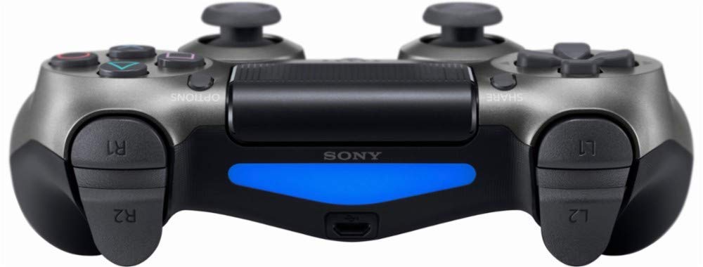Playstation 4 Slim 2TB SSD Limited Edition Days of Play Steel Black Console with Controller Bundle Enhanced with Fast Solid State Drive (Renewed)