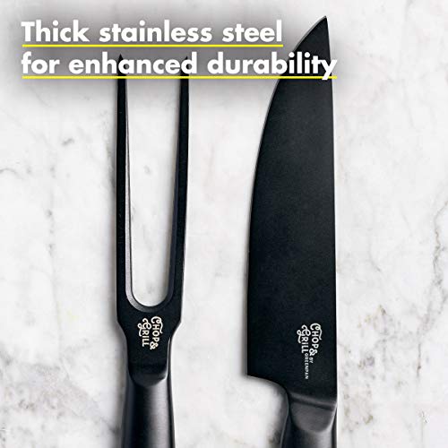 GreenPan Chop & Grill Chef's Knife & Chef's Fork Set