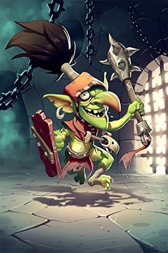 IELLO: Welcome to The Dungeon, Push-Your-Luck Elements, Disappearing Equipment, Strategy Board Game, 30 Minute Game Play, 2 to 4 Players, Ages 10 and Up