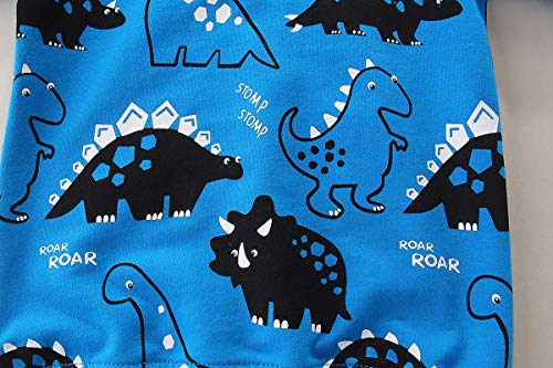 BTGIXSF Little Boys Cotton Crewneck Cartoon Long Sleeve Pullover Sweatshirt 167 4T
